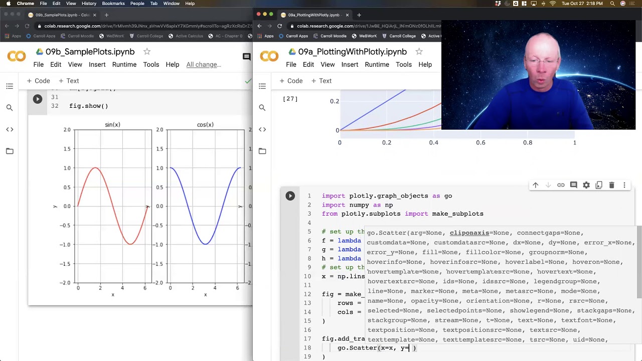 Python Videos 09d: Plotting with Plotly -- Subplots