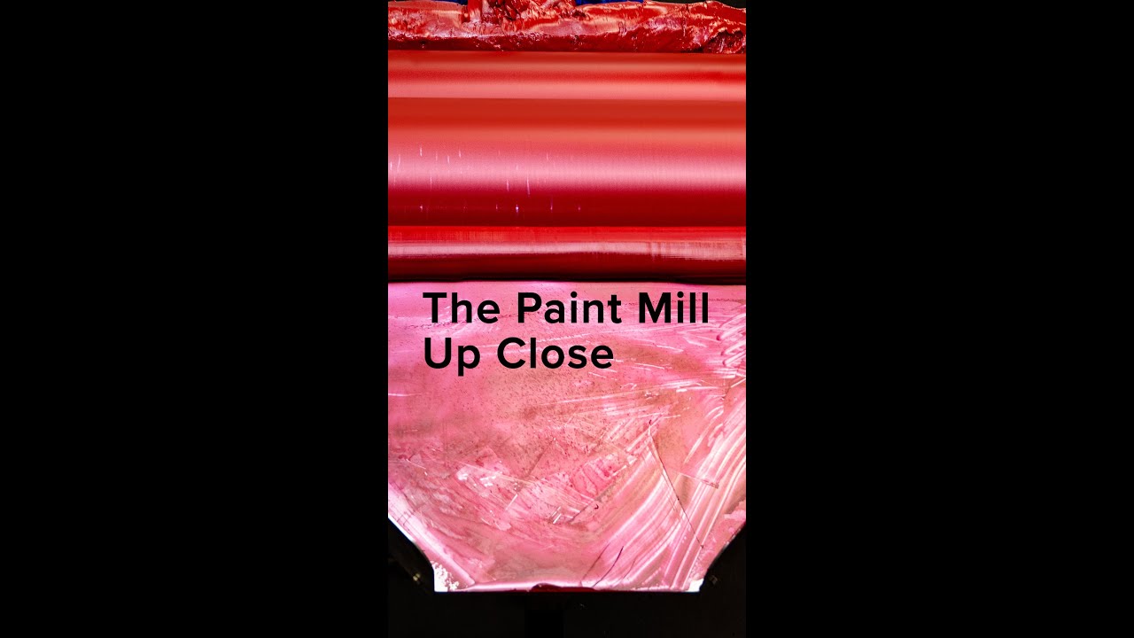 How Raw Pigment Becomes Artist Paint: The Three-Roller Mill