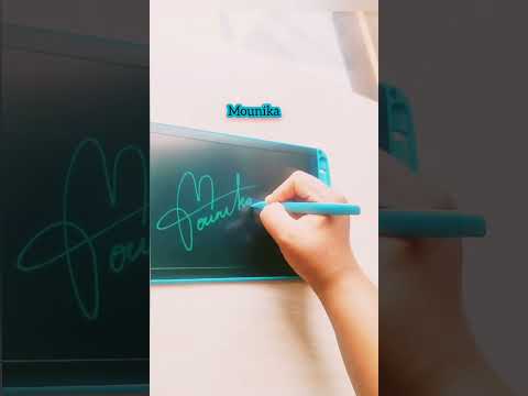 Mounika Name Signature 😍 Comment your name for signature 😍