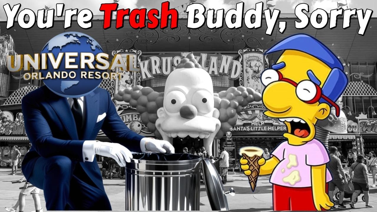 Why Universal Studios Will REMOVE(Keep) Simpsons Land