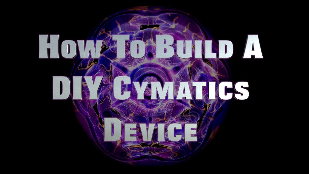 Build Your Own Cymatics Device