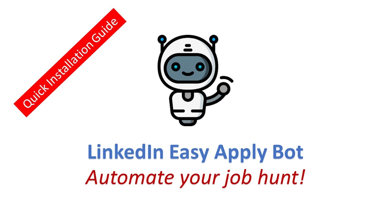 LinkedIn Easy Apply Bot | Quick configuration guide #jobhunting #automation