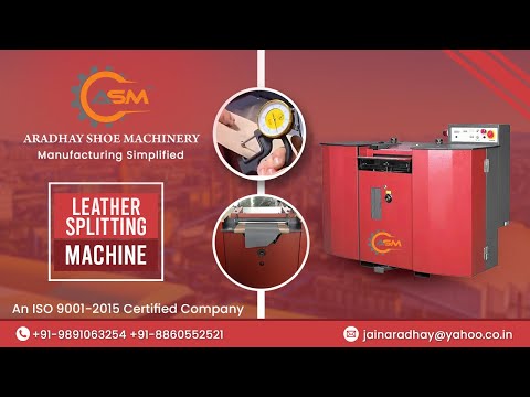 Leather Splitting Machine at Best Price in India