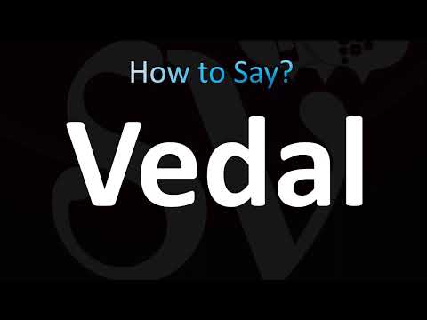 How to Pronounce Vedal (CORRECTLY!)