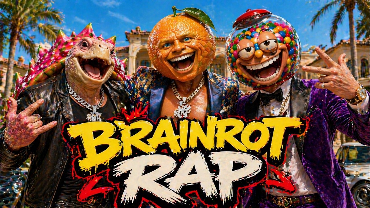 BRAINROT RAP | BrainrotDrop | Official Music Video