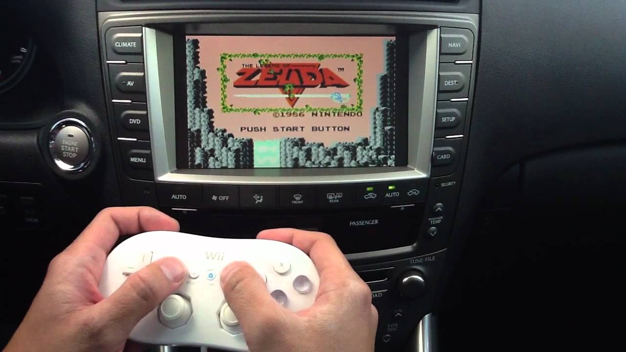 How to Play Games on Lexus Navigation System - autoevolution