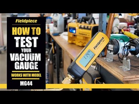 How to Test Your Wireless Vacuum Gauge | MG44