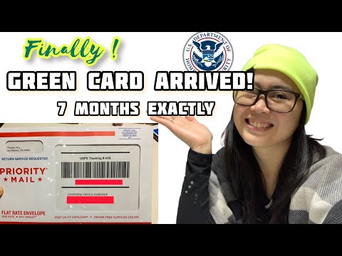 MY USA GREEN CARD ARRIVED IN MAIL | PERMANENT RESIDENT CARD TAKING SO LONG, things you need to know!