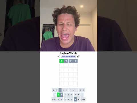 I TRIED TO MAKE HIM CURSE... SOLVING EACH OTHERS WORDLES WITH MICHAEL DICOSTANZO!