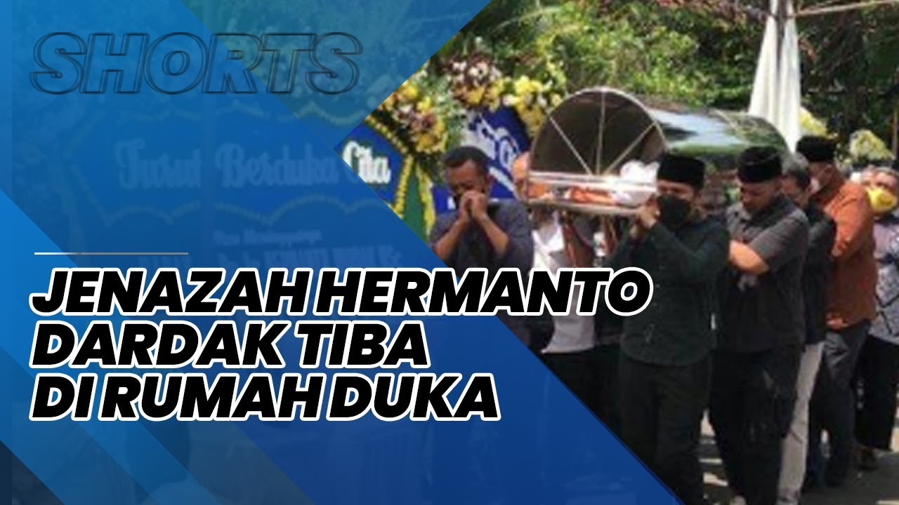 Kedatangan Jenazah Hermanto Dardak di Rumah Duka di Kawasan Duren Sawit ...