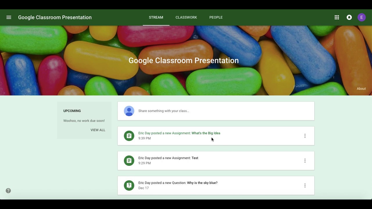 Google Classroom: Assignment Workflow