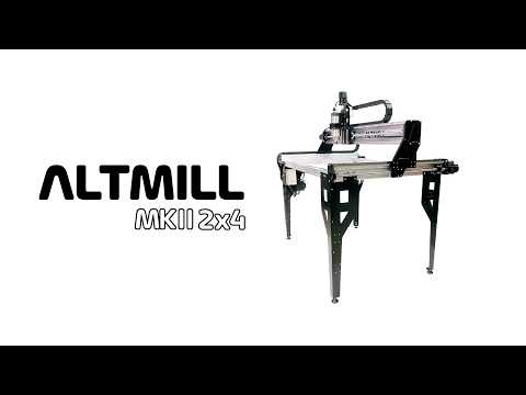 Introducing the AltMill MK2 2x4 CNC