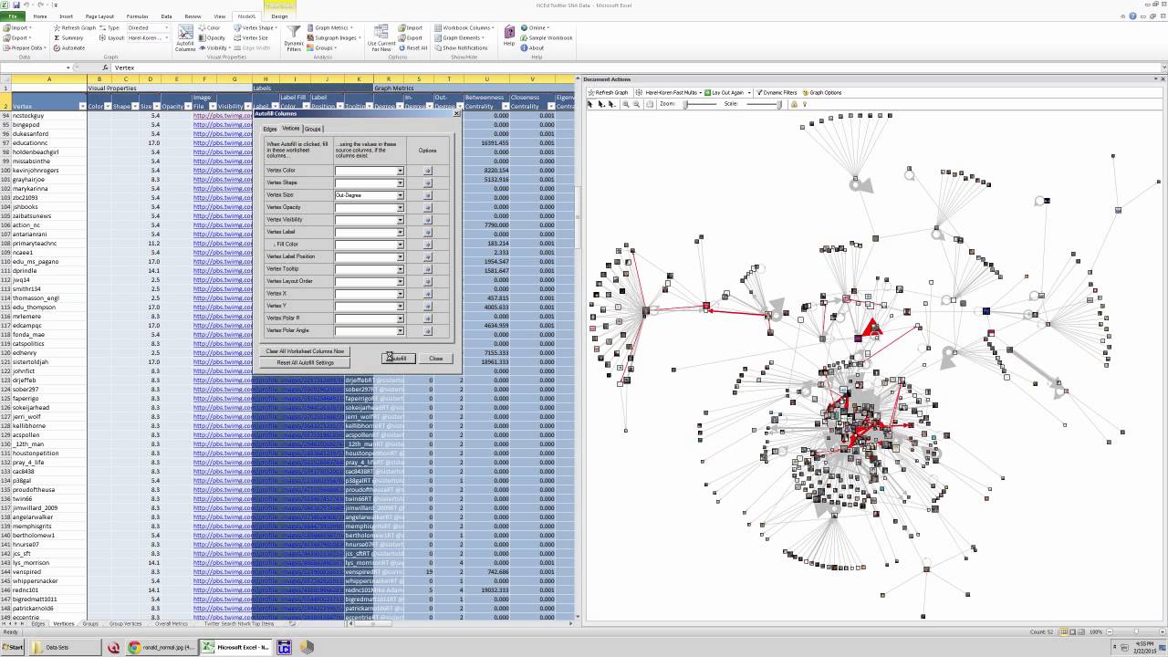 Unit 2.2 NodeXL Tutorial - Visual Properties & Filters