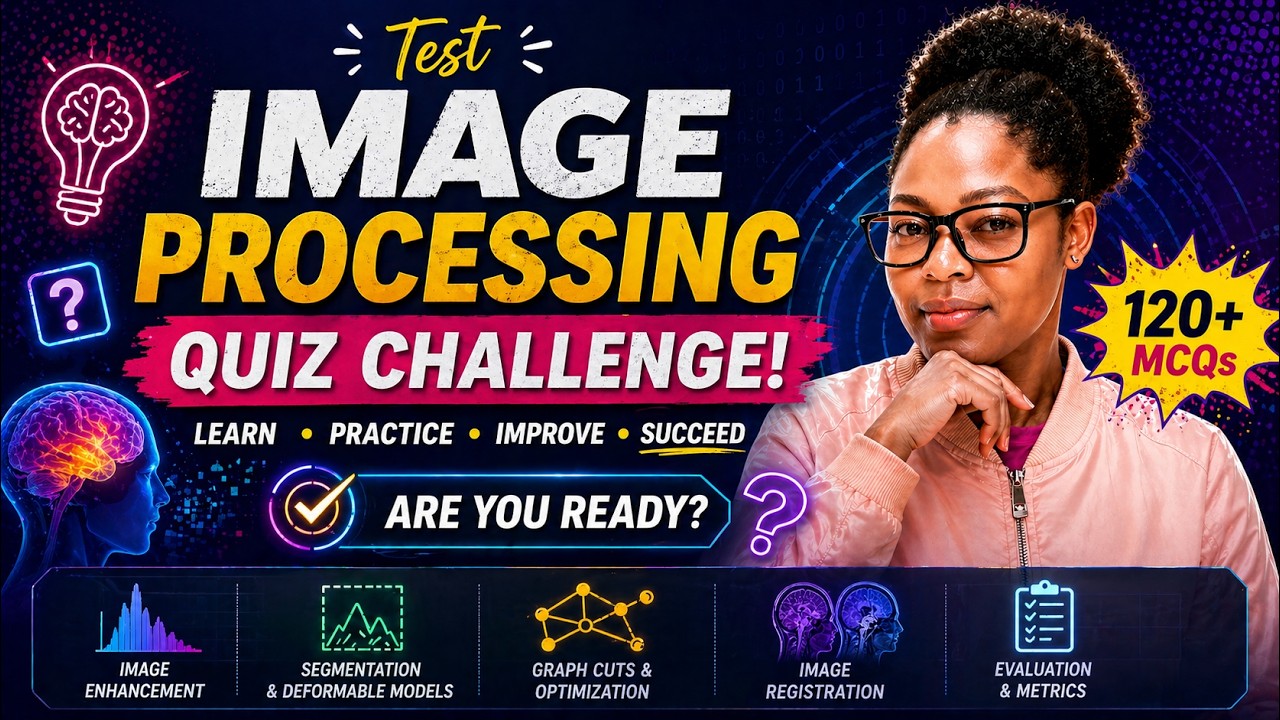 120 Image Processing MCQs Quiz 🔥 | Test Your Knowledge (Beginner to Advanced)