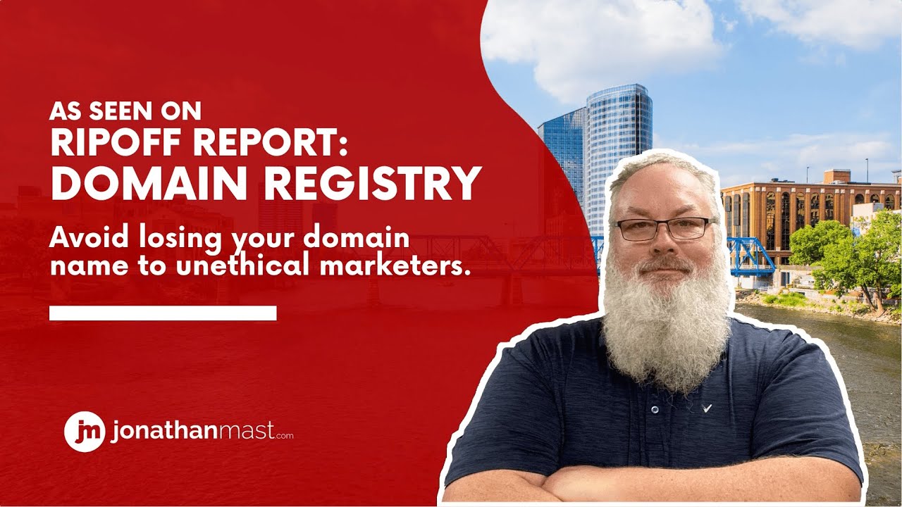 Domain Name Scams EXPOSED!