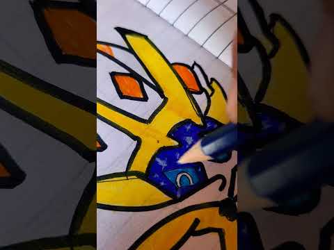 solgaleo drawing #pokemon #viral#Trend