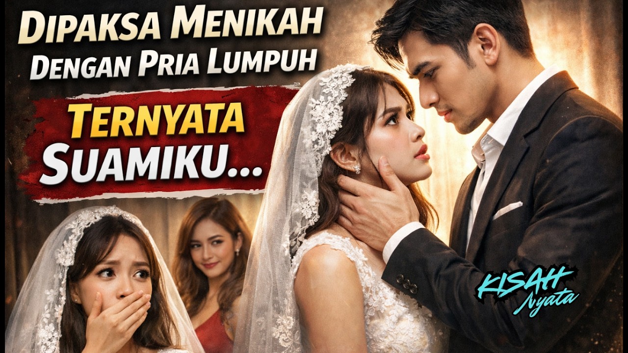 KISAH NYATA ! TERPAKSA MENIKAH DENGAN PRIA LUMPUH , DI MALAM PERTAMA TERNYATA DIA ....