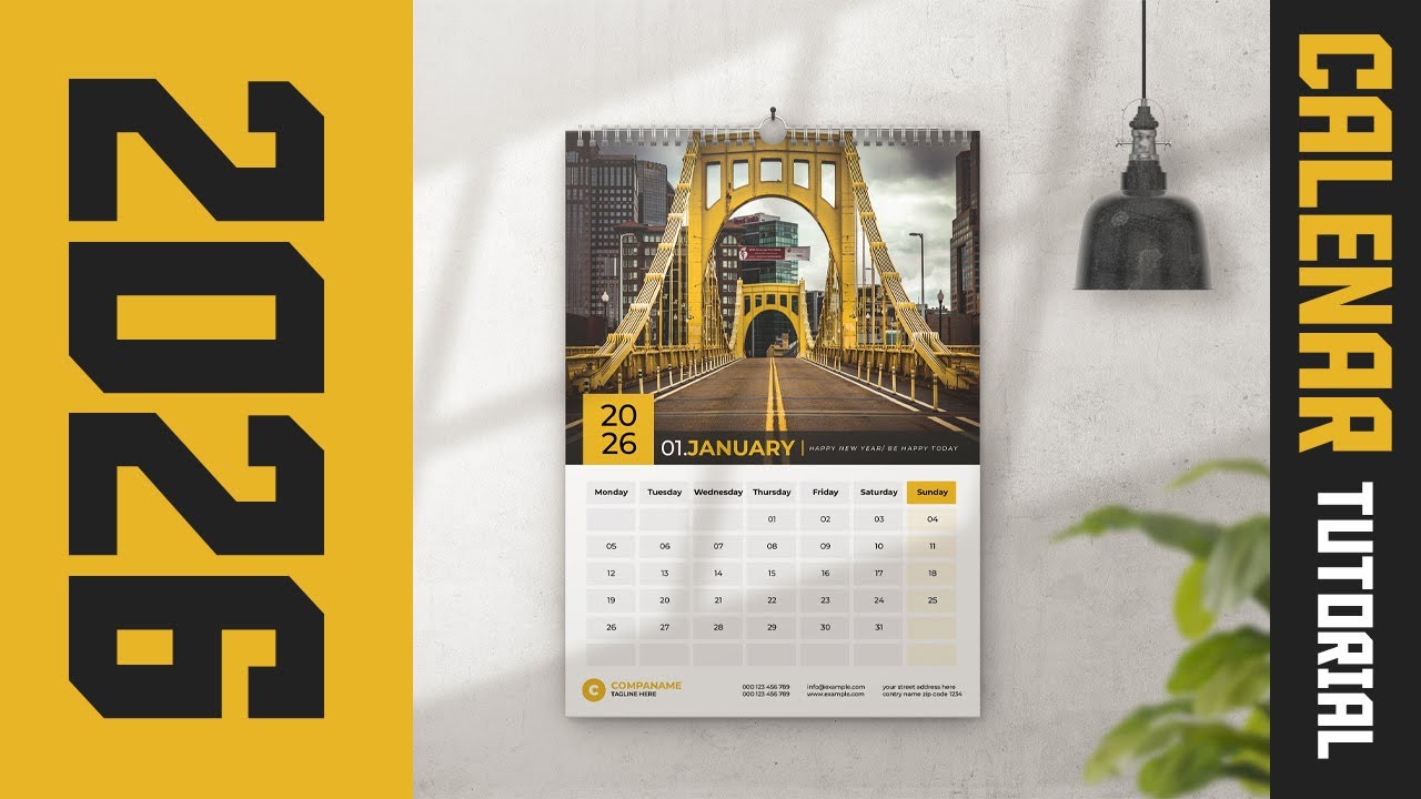 2026 Calendar Design Workflow in Illustrator 2025: From Start to Finish
