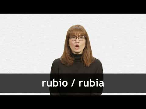 English Translation of “RUBIA” | Collins Spanish-English Dictionary