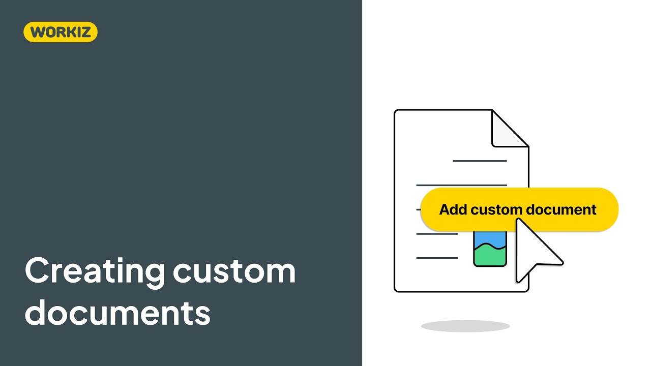 Creating custom documents from scratch