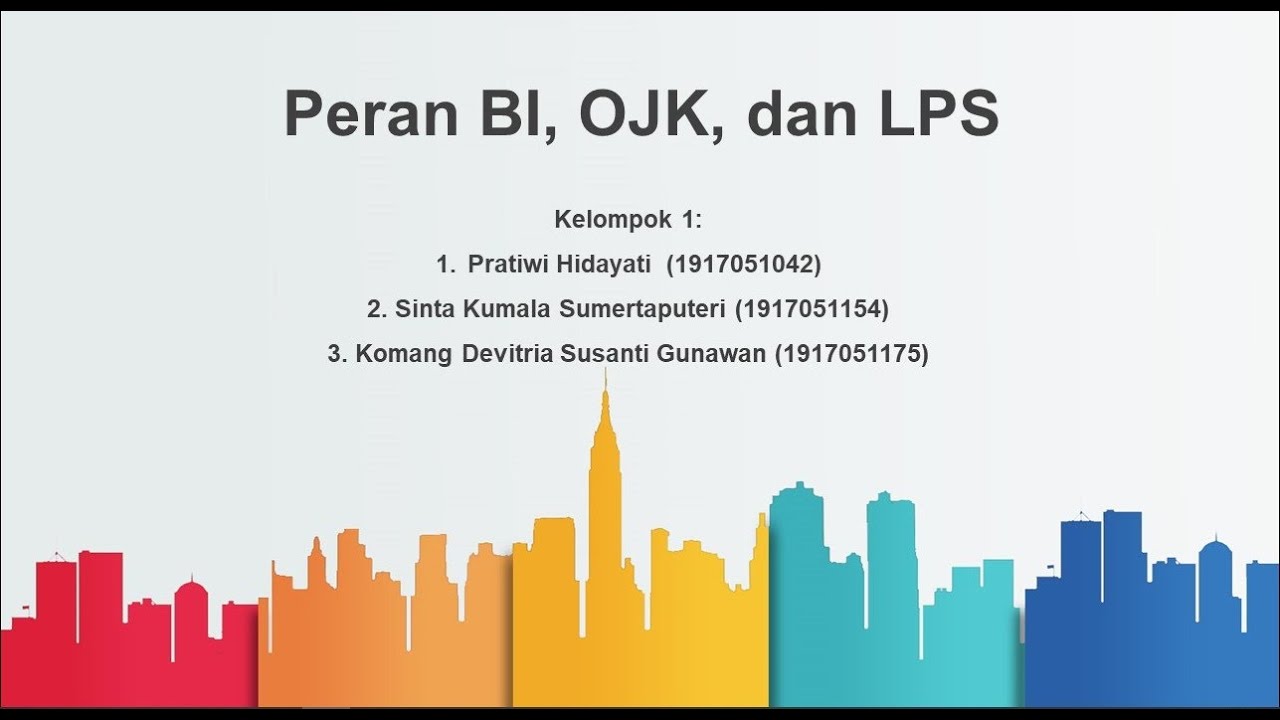 5B_BAB 3_Peran BI, OJK, dan LPS