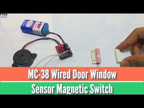 Wired Magnetic Door Sensor at Best Price in India