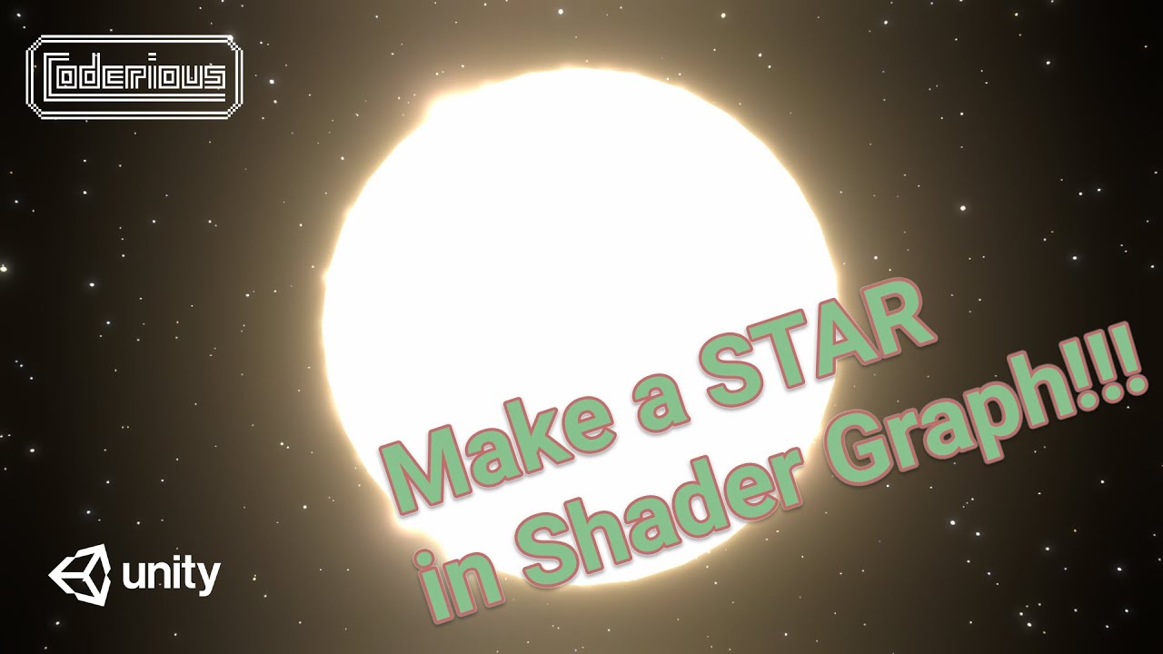 Unity Tutorial - Make a STAR in Shader Graph