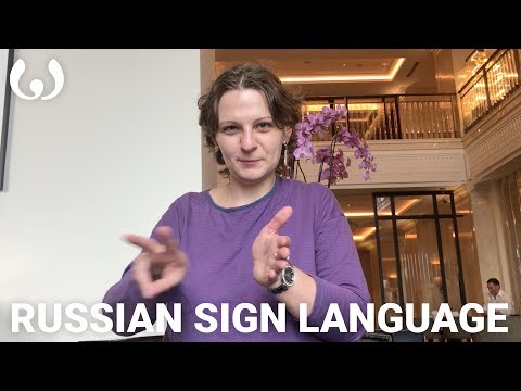 Russian Sign Language – Europe Minority Languages
