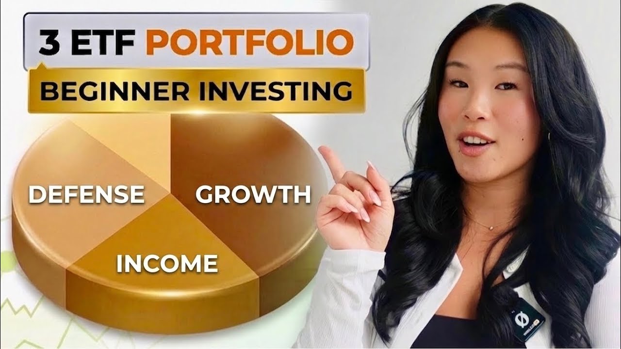 Best 3 ETF Portfolio for Income & Growth! | Investing for Complete Beginners