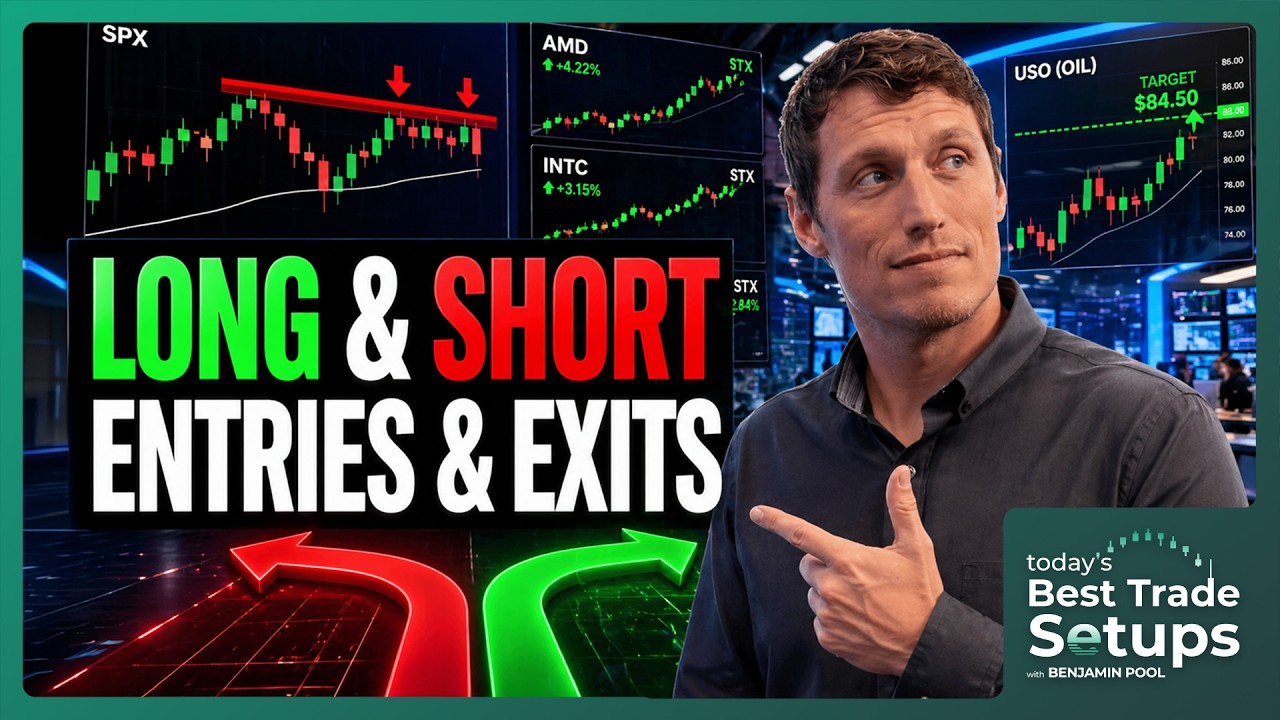 Semis & Energy Surge: Trade Setups Across SPX, USO, AMD & More