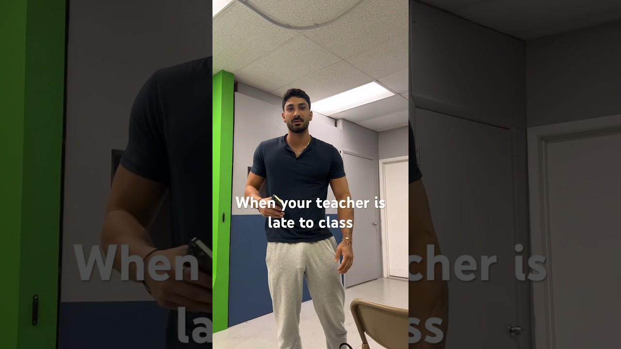 When your teacher is late to class #gay #asmr #roleplay #lgbt