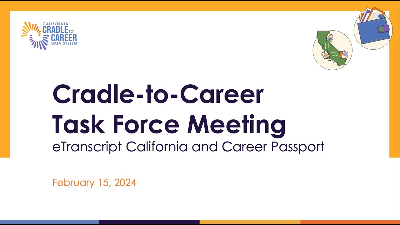 eTranscript California Task Force Meeting