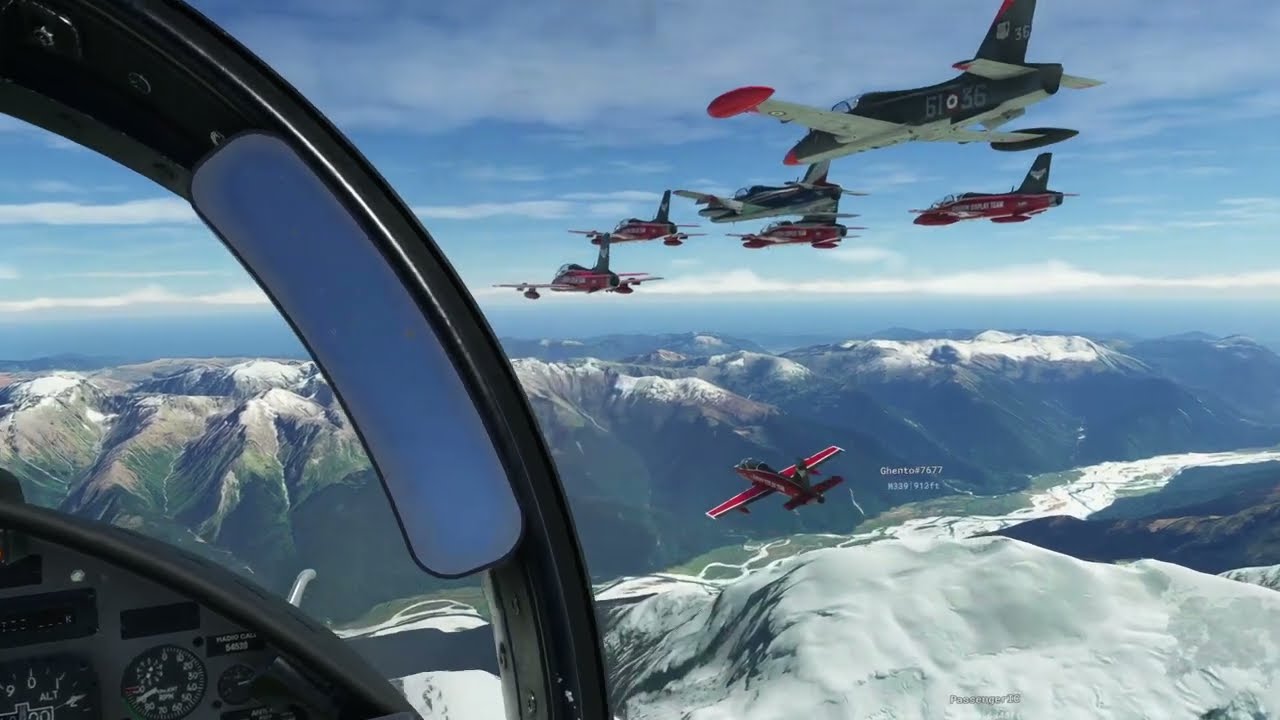 MilJet Tour New Zealand @ShadowDisplayTeam - Videos & Streams ...