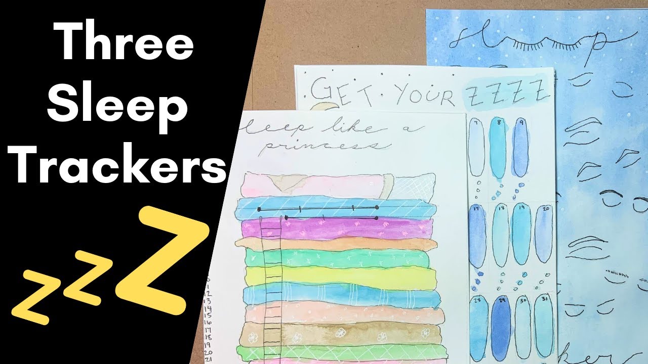 Start Tracking Your Sleep: Three Creative Sleep Trackers For Your Bullet Journal