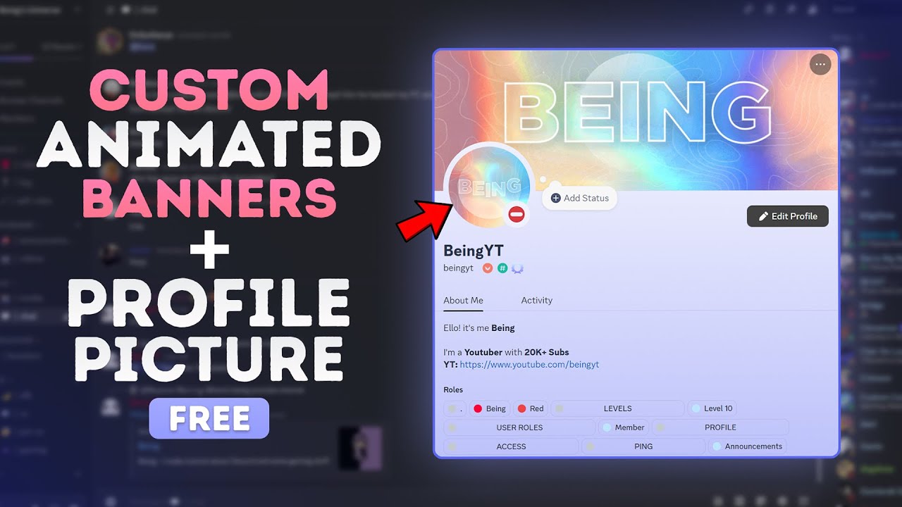 Create Custom Animated Profile Pictures and Banners for Discord [2025]