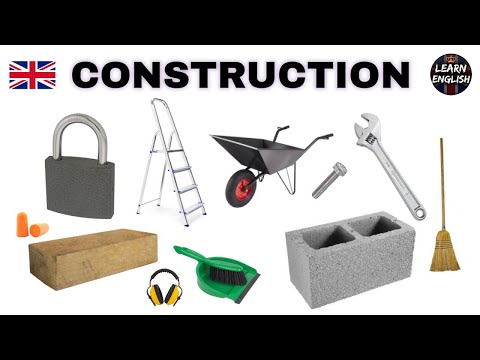 English vocabulary - CONSTRUCTION