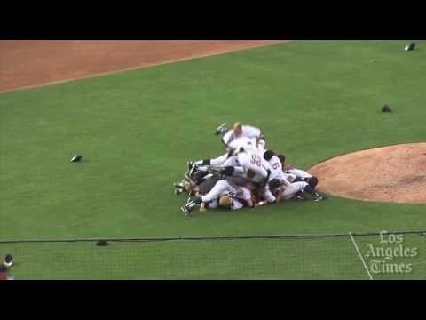 Cypress leads dog piles at Dodger Stadium