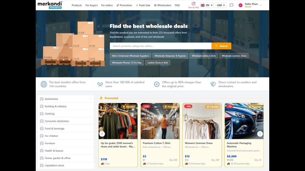 Build a Merkandi-Like B2B Wholesale Marketplace with Next.js & TypeScript (Full Script)