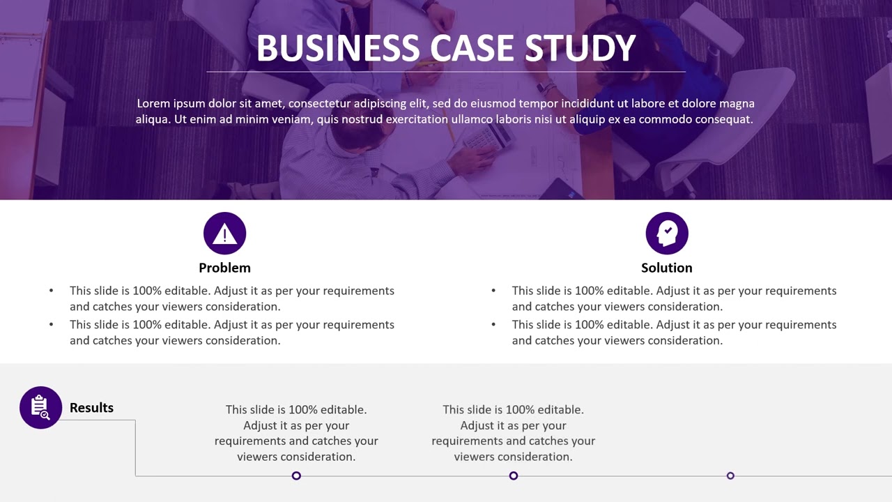 Business Case Study PowerPoint Presentation Example | Kridha Graphics