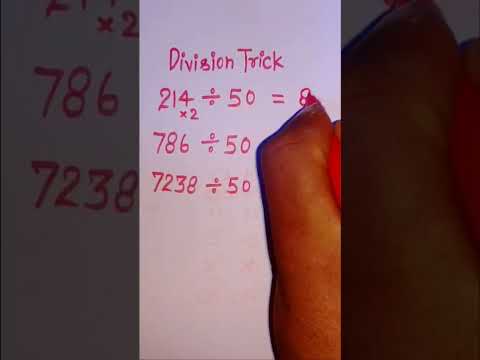 Division Short Tricks Any Number Divided By 50 #shorts #maths_shorts #Math #i_create_solution l
