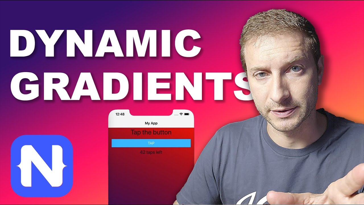 Dynamic Gradients in NativeScript | Tutorial