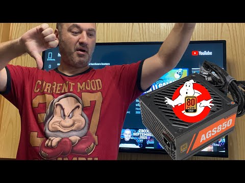 Top On Amazon Reviews BUT Fake 80 Plus Gold Badge? Aresgame AGS850