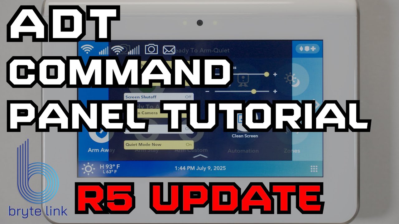 ADT Command Panel Tutorial - R5 UPDATE OVERVIEW