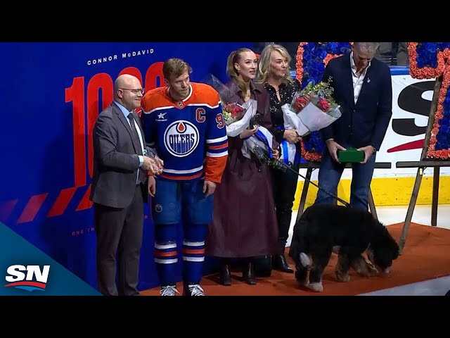 Watch: Oilers teammates gift Connor McDavid a custom engraved Rolex for ...