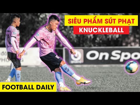 [FOOTBALL DAILY]: SIÊU PHẨM SÚT PHẠT KNUCKLEBALL VÀO LƯỚI ĐỘI BÓNG GIA ĐỊNH FC | NEYMARSPORT
