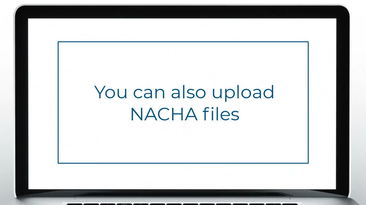 Create an ACH Payment | Treasury Management Online Banking
