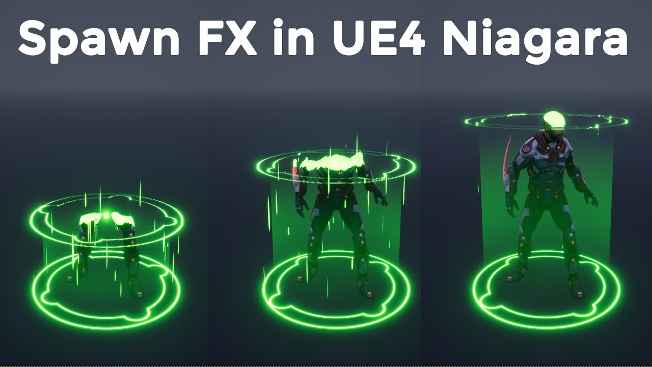 Spawn Fx in UE4 Niagara Tutorial | Download Project Files