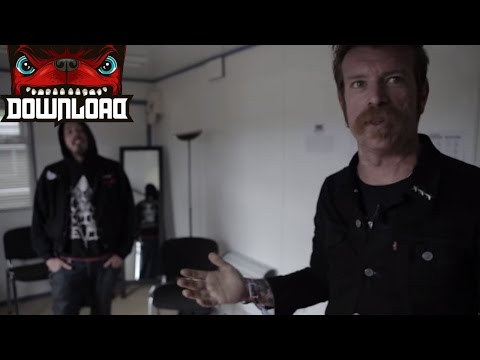 Eagles Of Death Metal Backstage Tour at #DL2015 | Download Festival 2015