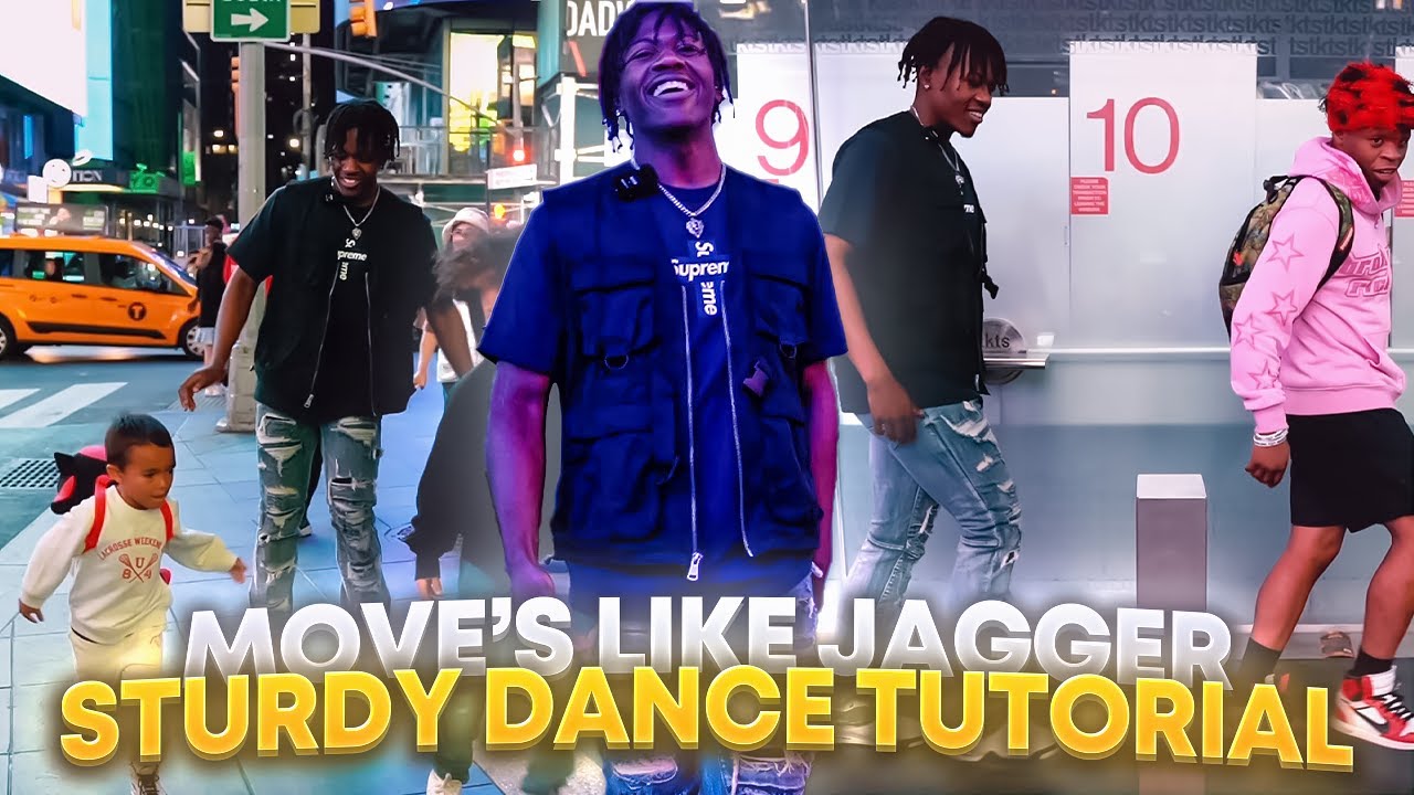 Moves Like Jagger (Sped-Up) Dance Tutorial