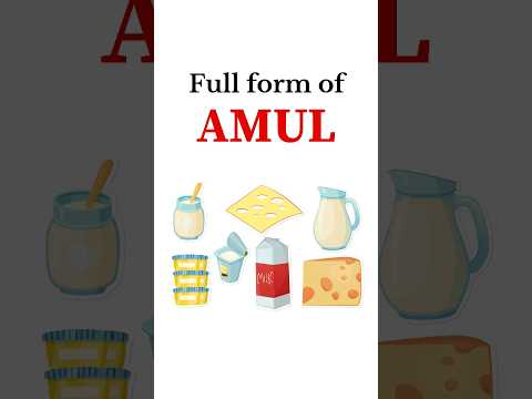 What Is The Full Form of AMUL | #ceshorts